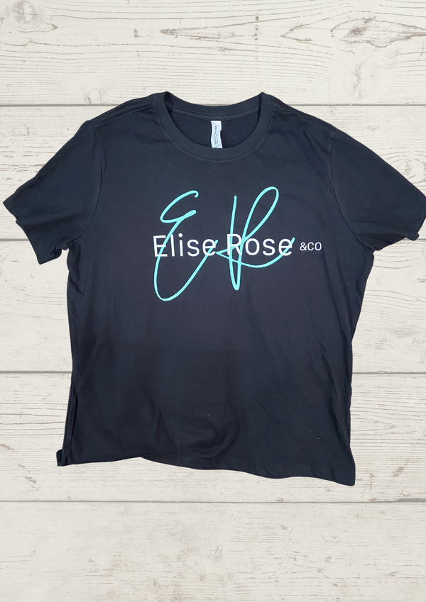 Elise Rose & Co Length Check T-Shirt - Elise Rose & Co.